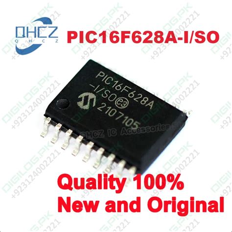 on demand moq 100pcs pic16f628a i so sop18 pic16f628a mcu digilog pk
