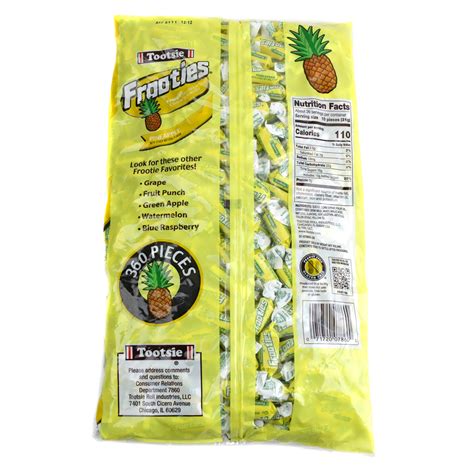 Pineapple Frooties 360 Piece Candy Candy Store Candynation