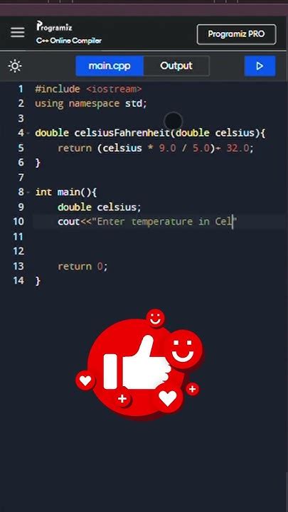 celsius 2 fahrenheit in c c tutorials for beginners coding