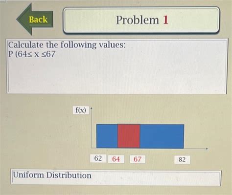 Solved Back Problem 1 Calculate The Following Values