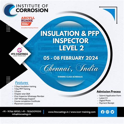 Icorr Insulation Pfp Larsenandtoubro Inspectors Corrosionprotection Icorr Training
