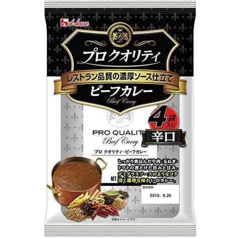 ハウス食品 ハウス食品 プロクオリティ ビーフカレー 辛口 680g（170g×4袋）× 12個 カレー、レトルトカレー 最安値・価格比較