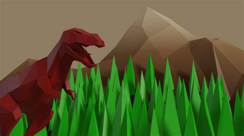 Kirubahar S On Linkedin Blender Lowpoly 3dmodeling Design Art Stylized Prehistoric