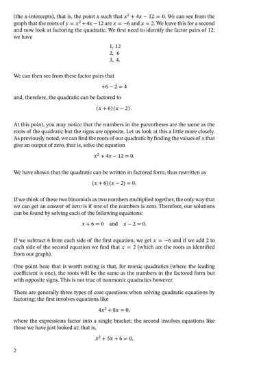 Lesson Solving Quadratic Equations Factoring Nagwa