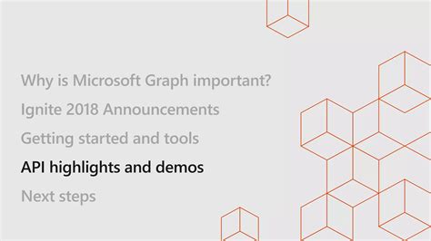 Microsoft Graph The API For Microsoft 365 PPTX