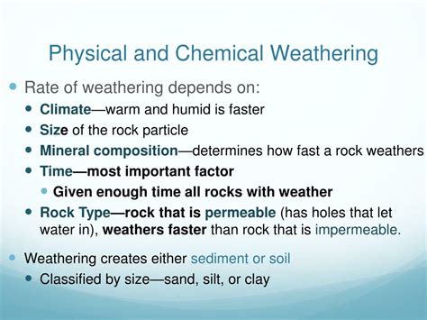 PPT Weathering Erosion Deposition PowerPoint Presentation ID