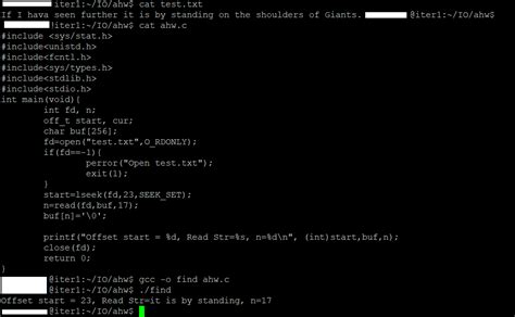 텍스트 파일에서 특정 문자만 읽어서 출력[c linux]