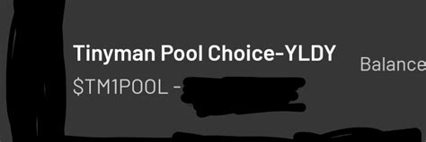 I Have This Pool Money But I Dont See It In Liquidity On V1 Or V11 Tinyman Help Please R