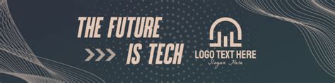 monotonous techy linkedin banner brandcrowd linkedin banner maker