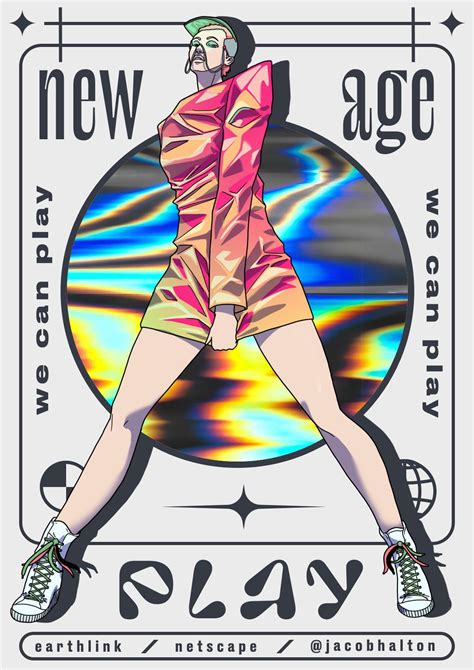 Ive Been Doing More Of These Kind Of Techy Posters Using My Own Fashion Illustrations This