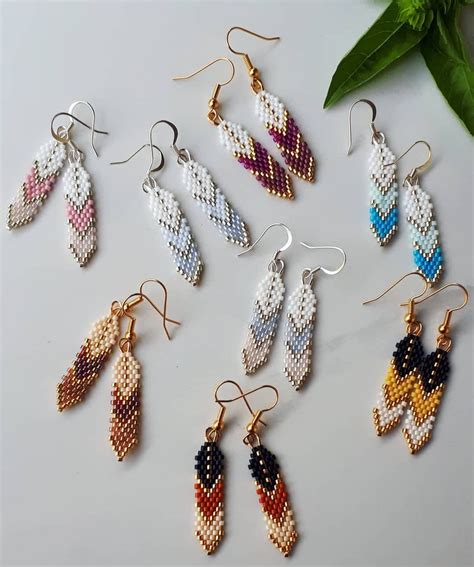 Pin By Norma Bastidas Barrios On Miyuki Beaded Jewelry Patterns Handmade Beaded Jewelry Seed