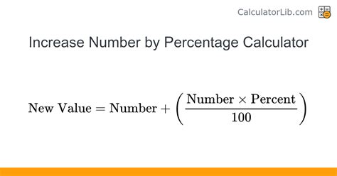 Increase Number By Percentage Calculator Online Calculator