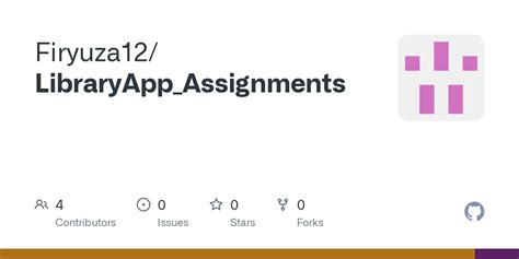 Github Firyuza Libraryapp Assignments