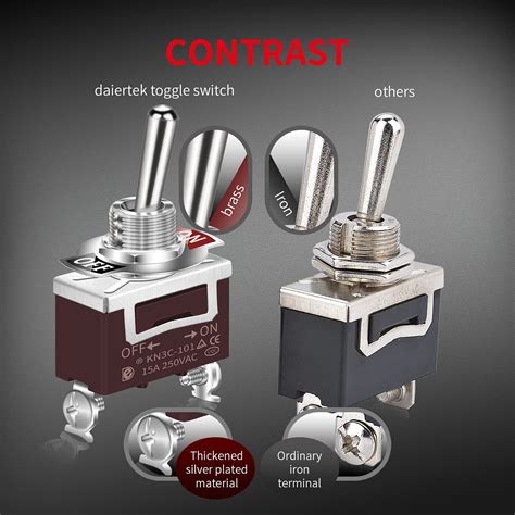 2pcs 12v Dc 125v Spst 2 Pin Waterproof Marine Toggle Switch 12 Volt On