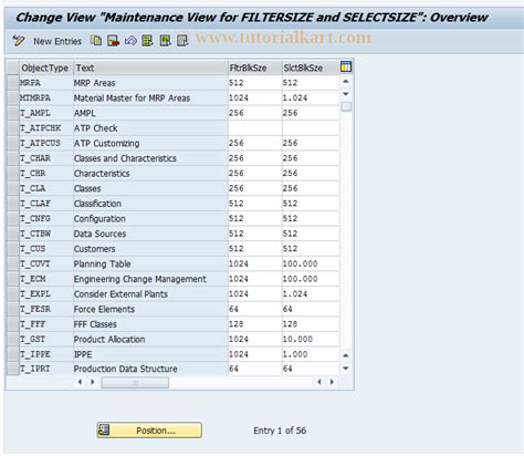 CFC3 SAP Tcode CIF Initial Transfer For Block Size