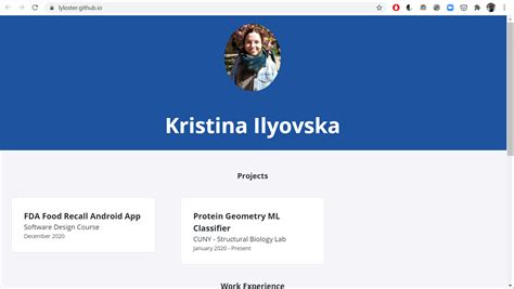 Personal Portfolio Github Page Devpost Personal Portfolio Github Page Devpost