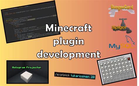 Create A Custom Minecraft Plugin That Suits All Your Needs By Lukariosmen Fiverr