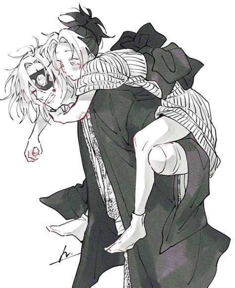 Uzui Tengen And Makio Kimetsu No Yaiba Drawn By Andrira Danbooru