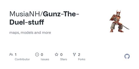 Github Musianhgunz The Duel Stuff Maps Models And More