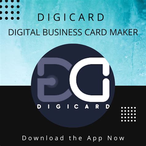 Digital Visiting Card Maker With Logo And Business Details — Digital