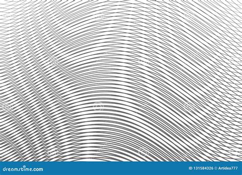 Monochrome Abstract Gradient Background With Moire Effect Stock Vector Illustration Of Modern