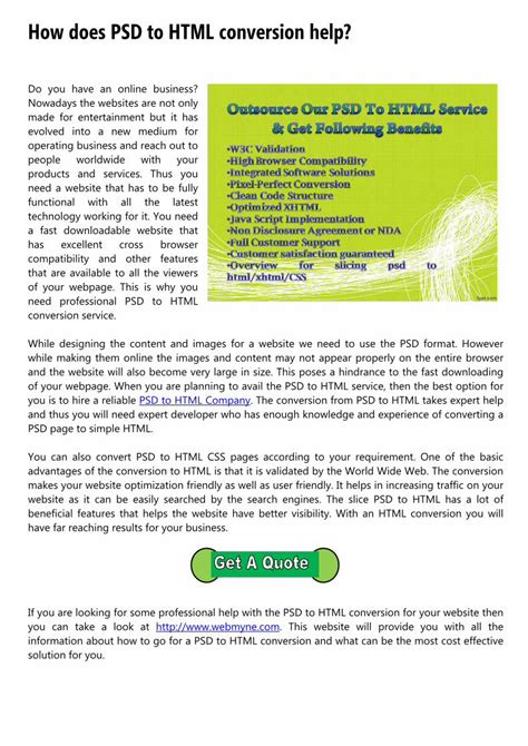 Pdf Convert Psd Html Dokumentips