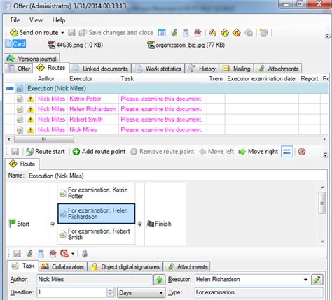 Documents Routing