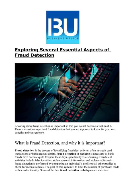 Ppt Exploring Several Essential Aspects Of Fraud Detection Powerpoint Presentation Id 11206912