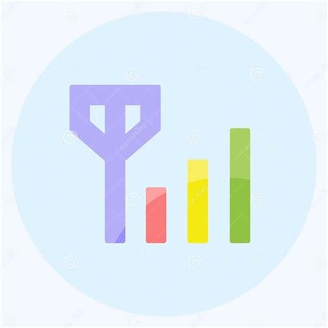 Icon Signals Suitable For Mobile Apps Symbol Flat Style Simple