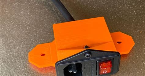 Iec C14 3030 Mount By Mikkel Schmidt Download Free Stl Model