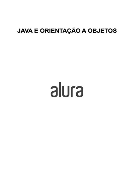 Apostila Java Orientacao Objetos 1 Pdf