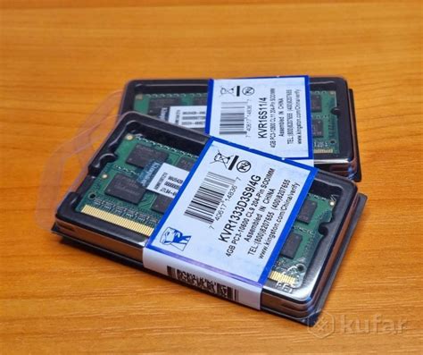 Оперативная память ddr3 4gb 8gb kingston для Ноут 1 5v 1 35v цена