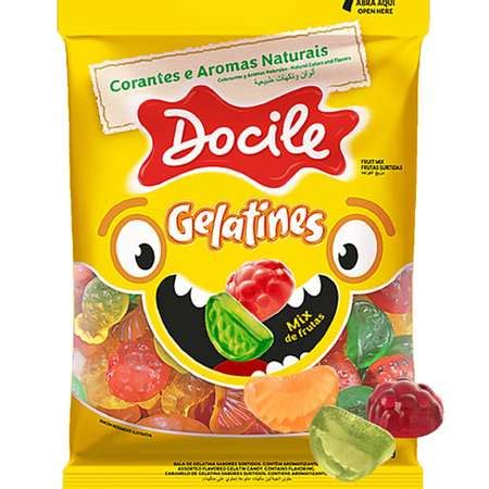 Жевательный мармелад Docile Gelatines mix fruit natural Микс фруктов ...