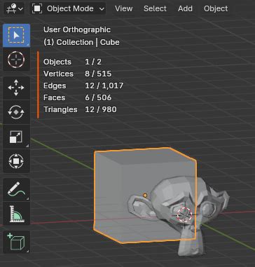 Add Ons That Provide A List Of Polygon Counts Basics Interface Blender Artists Community