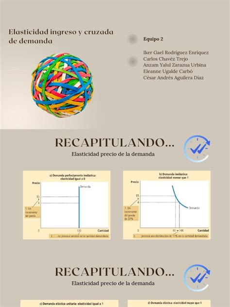 Elasticidad Ingreso Y Cruzada De Demanda Pdf