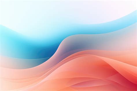 Premium Photo Abstract Modern Gradient Abstract Waves Background With