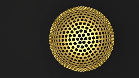 Hexagonal Sphere 3d Model By Ege Zengin