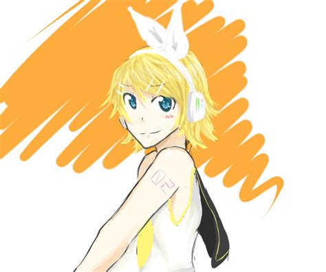 Kagamine Rin Orange By Kagamineshin On Deviantart