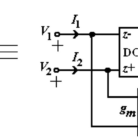 Proposed Floating Inductance Simulator Download Scientific Diagram