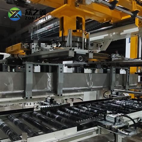 Robotic And Electric Driven Module Pack Cluster Intelligent Loading Line