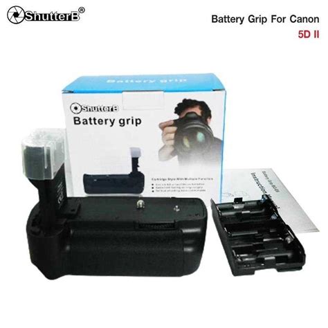 Battery Grip Shutter B รุ่น Canon 5d Mark Ii Bg E6 Replacement