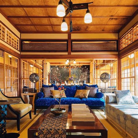 Japanese Interiors On Instagram “east Meets West In The Luxurious Suto