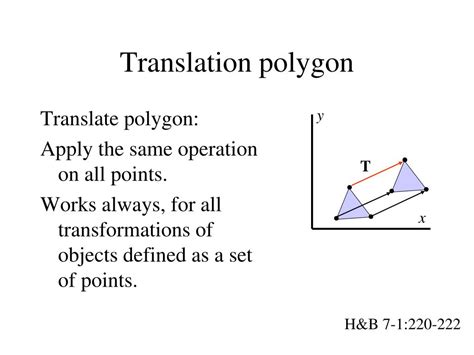 PPT IV Computer Graphics D Transformations PowerPoint Presentation ID