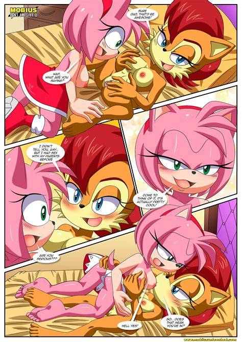 Rule 34 2girls Amy Rose Anthro Ass Barefoot Bbmbbf Bed Blush Breast