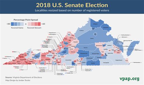 Map Of Democratic Majorities In The Virginia House Of Delegates 1993