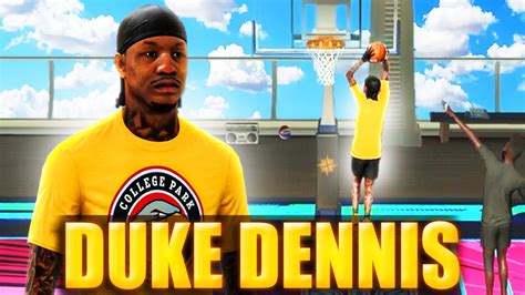 Duke Dennis Goes To The Park On Nba 2k22 And Dominates Youtube