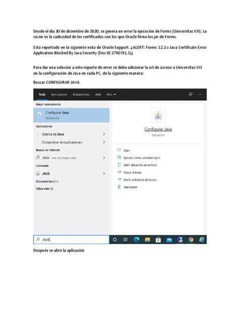 Error Certificado Java Pdf