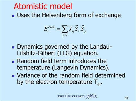 Ppt Atomistic Modelling 1 Basic Approach And Pump Probe Calculations