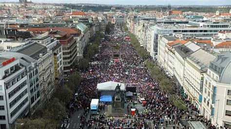 Thousands Of Czechs Turn Out For Anti Government Protest World