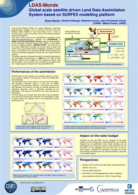 Pdf Ldas Monde Global Scale Satellite Driven Land Data Assimilation System Based On Surfex